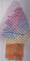 Controlling the Overdyed Thread - Color Clouds – Nuts about Needlepoint