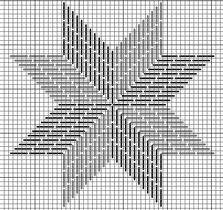 Eight-point Star - Project for Trying Threads & Colors – Nuts about ...