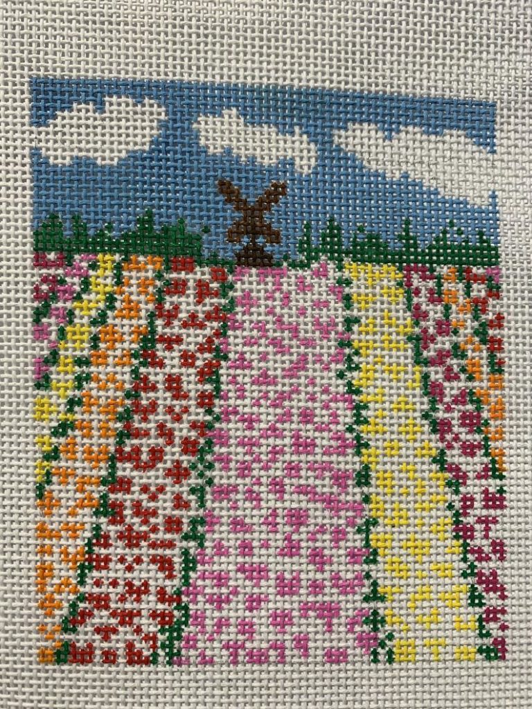 Create Realistic Fields with Tent Stitch – Nuts about Needlepoint